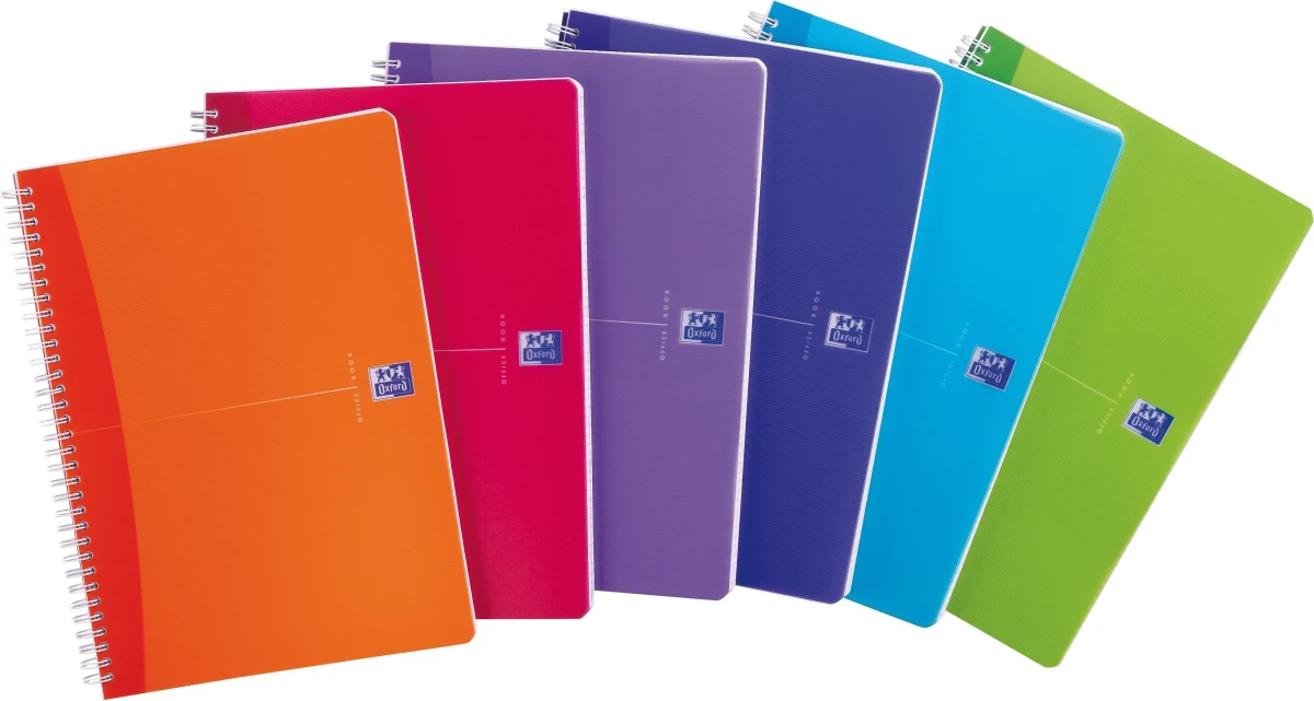 Oxford Notatbok Mycolours A4 Lin Ass Frg - | Yaha.no