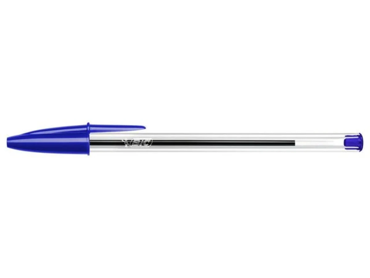 Bic Kulepenn Cristal M Blå (100) - | Yaha.no
