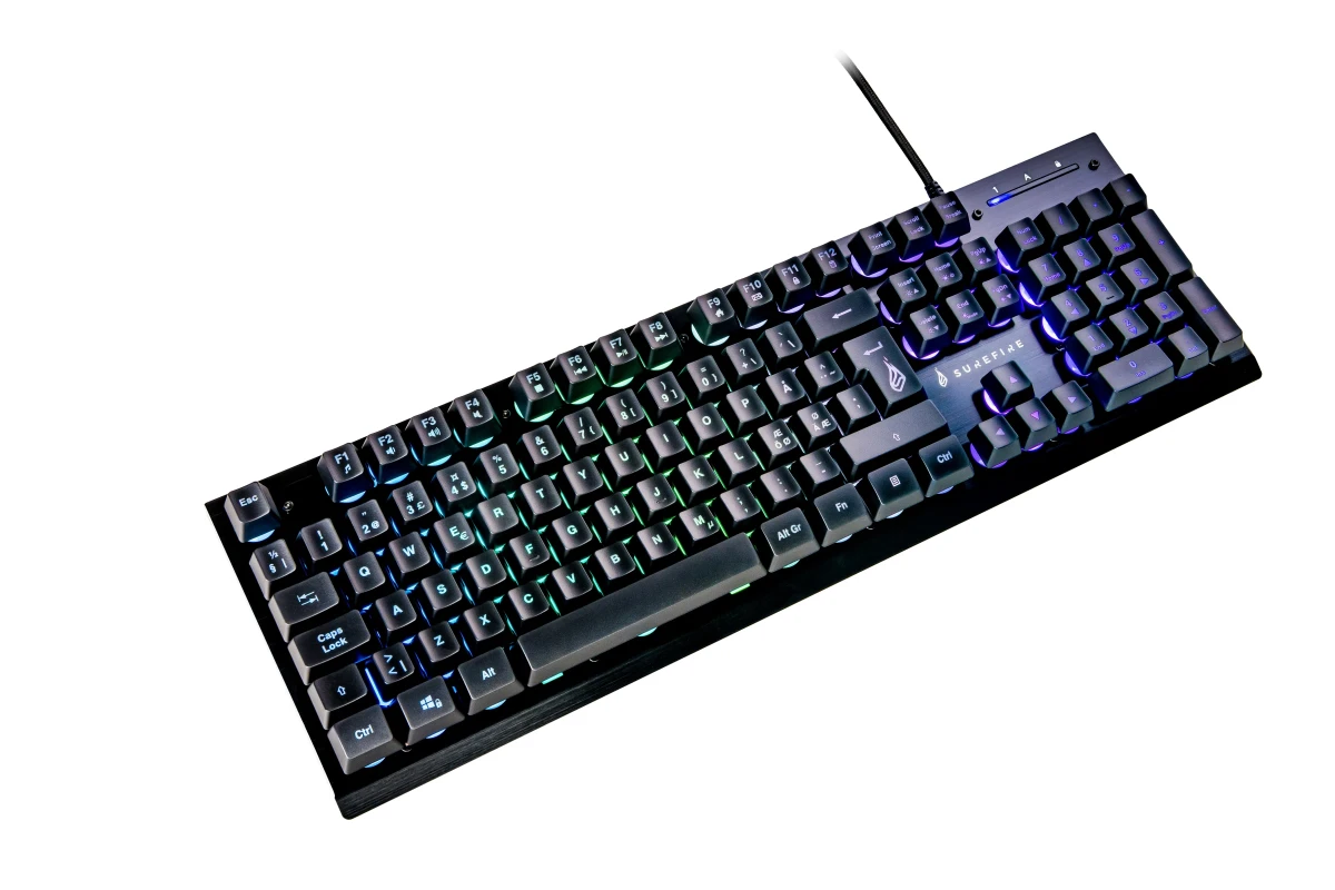Surefire Kingpin X2 Metal Gaming Rgb Keyboard Qwerty (nordic - | Yaha.no